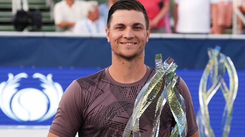 Tennis. ATP - Delray Beach - Sacré, Miomir Kecmanovic a sauvé deux balles de match ! - TennisActu